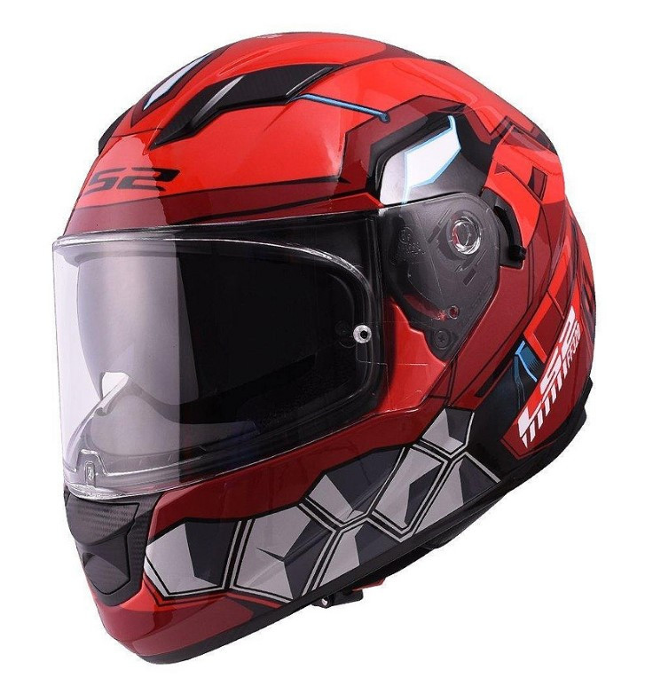 Мотошлем LS2 FF320 Stream Evo Angel Red/Grey - купить в Украине | Moto ...