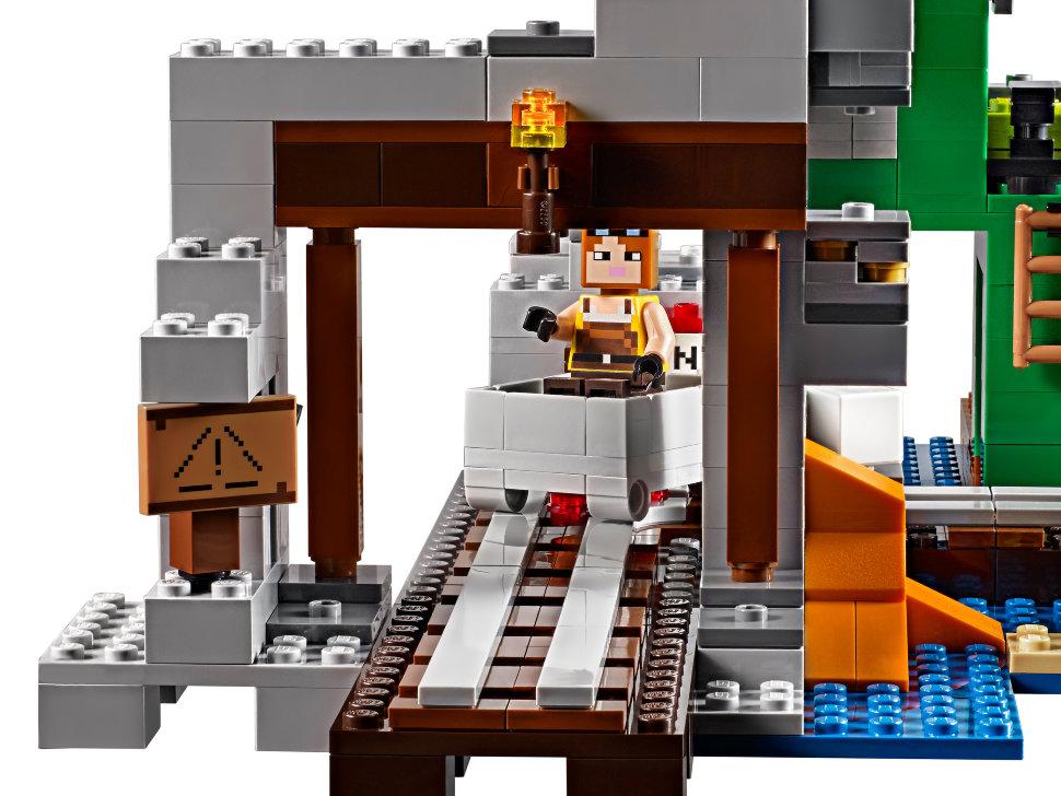 Конструктор Lego Minecraft: шахта крипера (21155) - купить в Украине ...