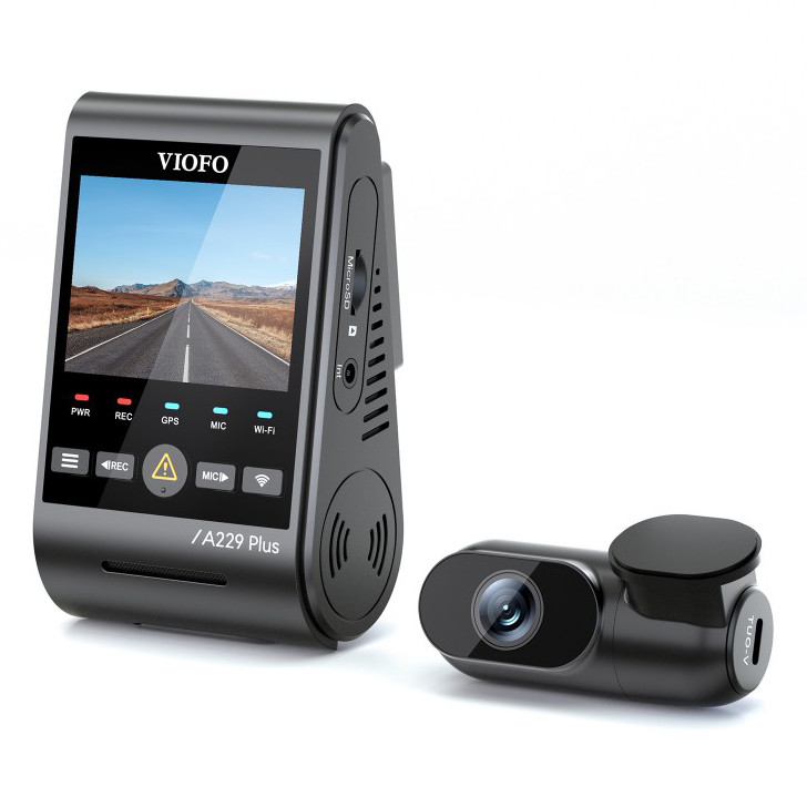 Видеорегистратор Viofo A229 Plus 2K + 2К c GPS и камерой заднего вида ...